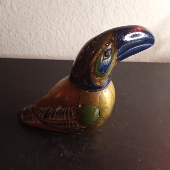 Tonala | Art | Vtg Rare Sergio Bustamante Style Tonala Brass Ceramic 5 ...